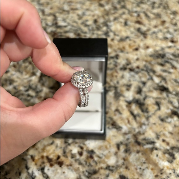 Kobelli | Jewelry | Annello By Kobelli 4k White Gold 12ctdiamond ...